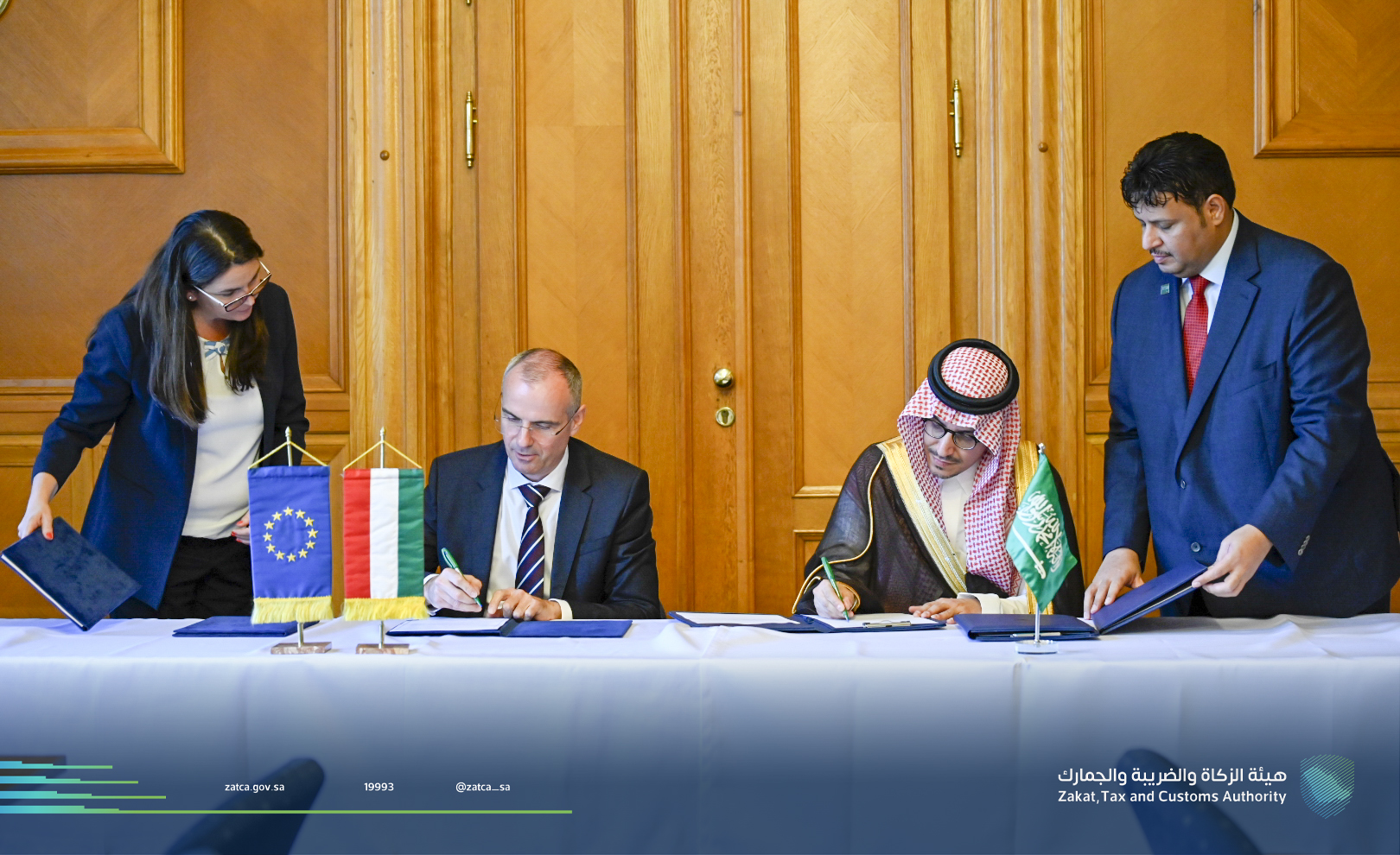 ZATCA signs a MOU with the National Tax and Customs Administration of ...